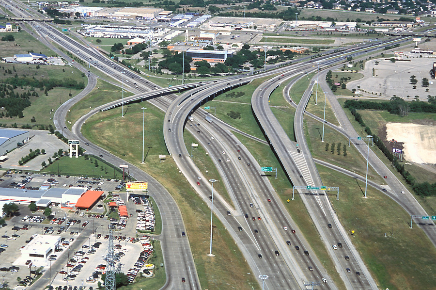 I-30 at US 80 aerial views