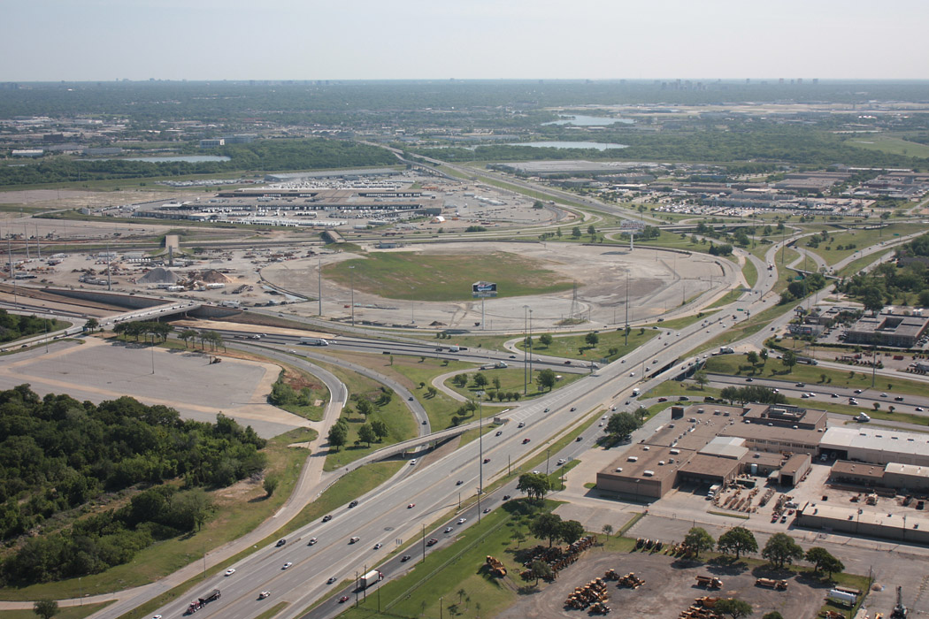 Loop 12 Dallas aerial views