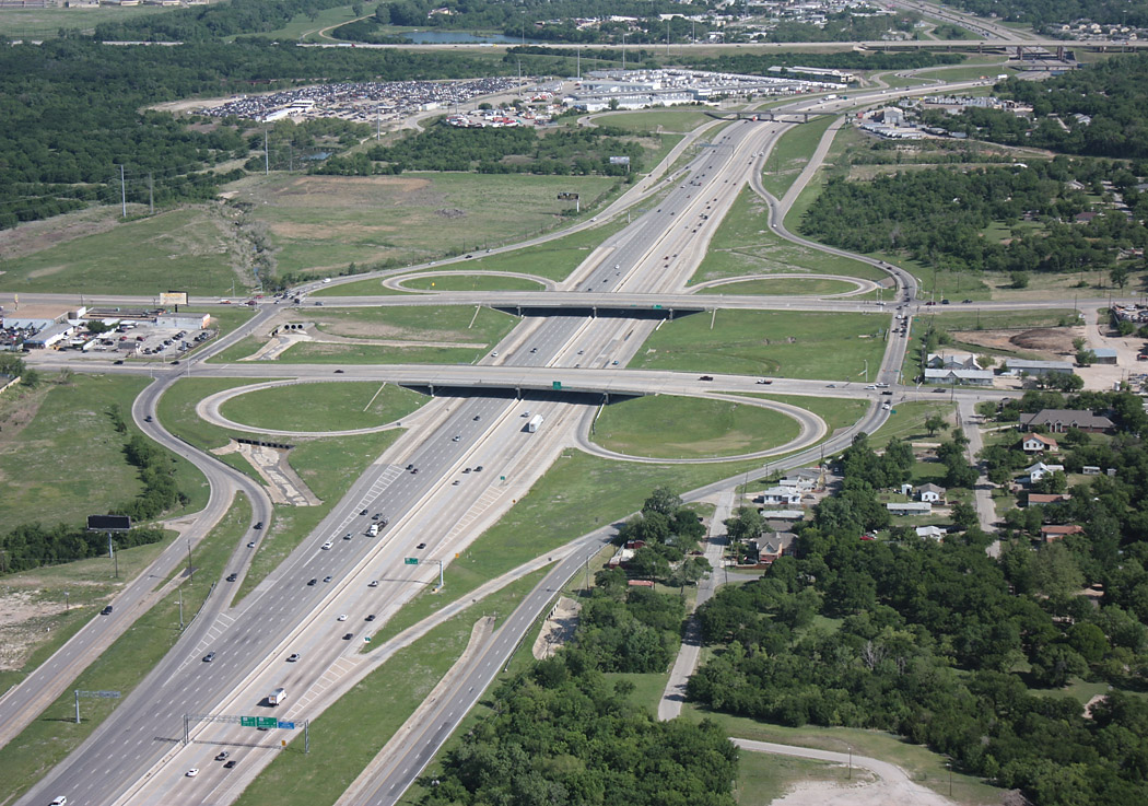 Loop 12 Dallas aerial views