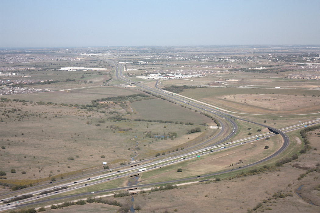 Archive: I-35W at I-820 North Fort Worth aerial views