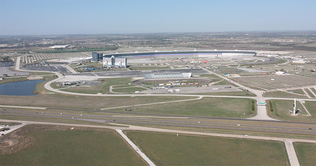 Texas Motor Speedway aerial views