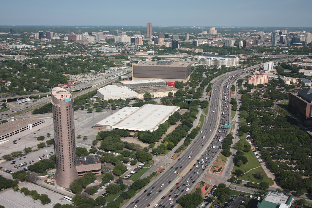 Dallas Market Center aerial views