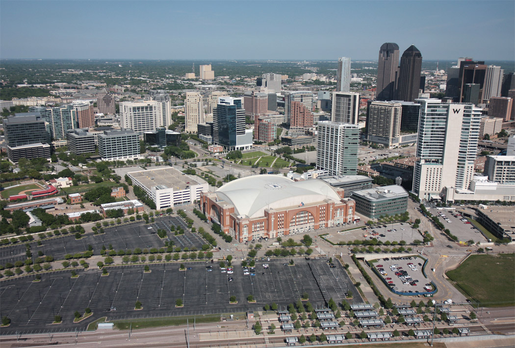 American Airlines Center aerial views