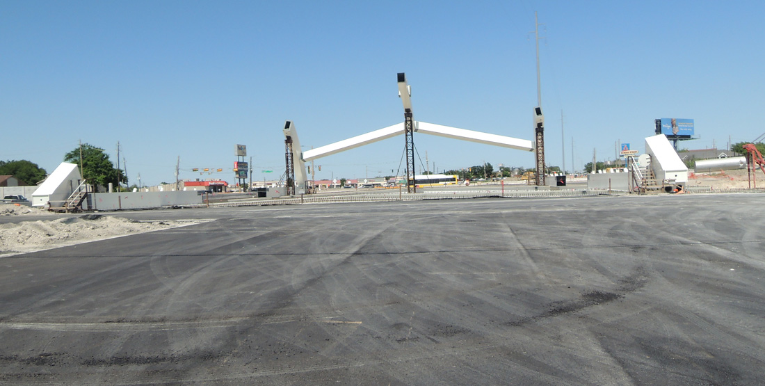 I-635 Dallas LBJ East construction photos